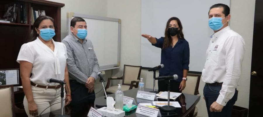 Protesta Elizabeth Nava como presidenta del IEPCT