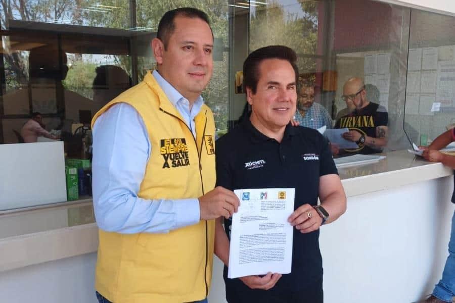 Representantes del PAN, PRI y PRD interponen queja ante el INE contra ... Representantes del PAN, PRI y PRD interponen queja ante el INE contra ...